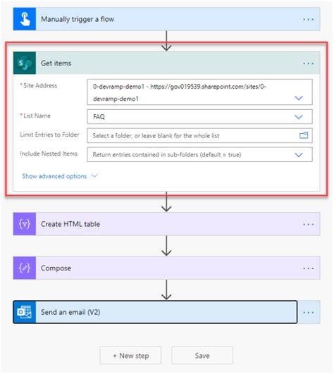 how to create html table for get items in power automate pankaj surti s blog