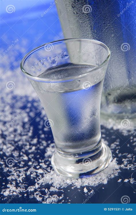 Wine Glass Of Vodka Stock Image Image Of Thirsting Club 5291531