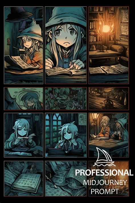 Single Prompt Midjourney Prompt For Comic Book Pages Midjourney