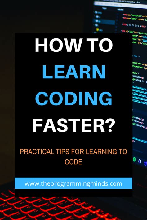 How To Learn Coding Faster Learn To Code How To Read Faster Coding