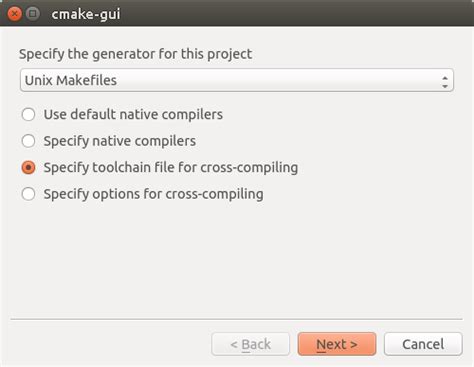 cmake gui