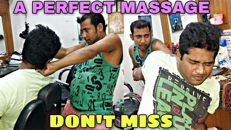 Great Indian Head And Body Massage With Neck Cracking And Hair Cracking Asmr By Asim Barber