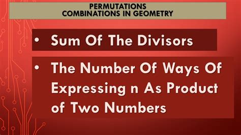 sum of the divisors of n and n as product of two numbers part 3 youtube