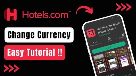 Hotels How To Change Currency YouTube