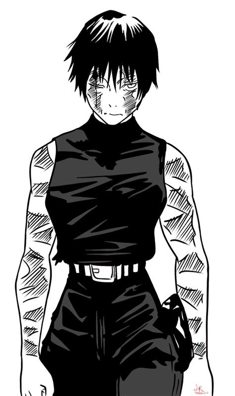 Jujutsu Kaisen Maki Anime Jujutsu Manga Characters