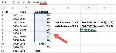how to calculate variance in excel [step by step guide]