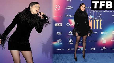 🔴 Sofia Carson Displays Her Sexy Legs At The Wraps Power Women Summit” In Santa Monica 41