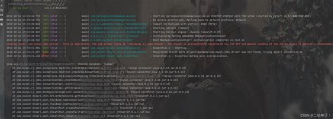 springboot启动失败application run failed的解决办法 csdn博客