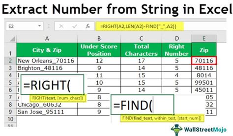 How To Extract Numbers From A String In Excel - All For One