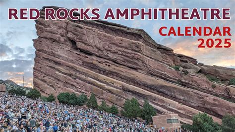 Red Rocks Amphitheatre Schedule - DID YOU KNOW!