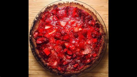 Rhubarb Pie Recipe With Graham Cracker Crust - teddybear smores