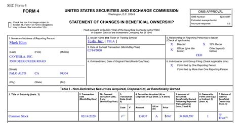Sec Form 4 Transaction Code – Instructions, Pdf & Complete Guide - DID ...