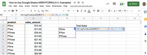 Unlock Efficiency: Mastering ArrayFormula in Google Sheets - Berkeley ...