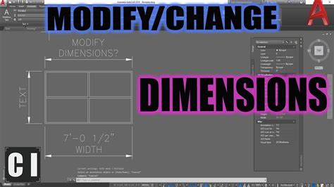 Unleash AutoCAD Mastery: How to Easily Adjust Dimensions like a Pro ...