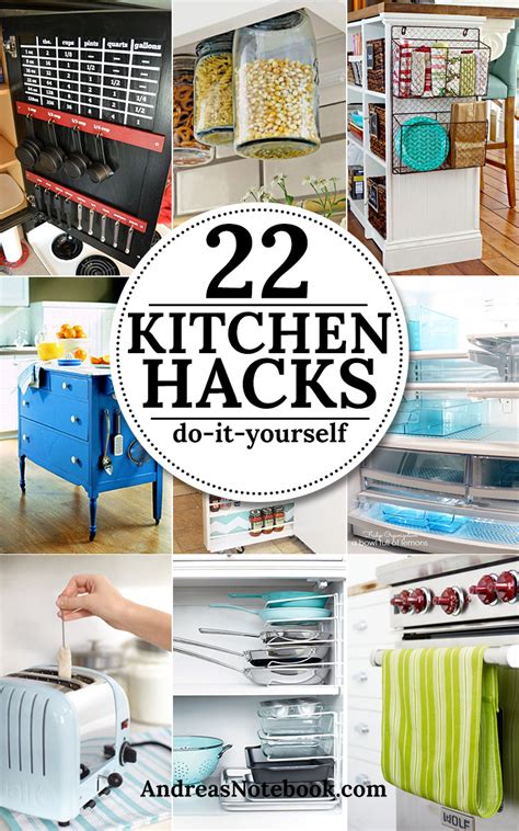 Kitchen DIY Hacks Easy to Make: Clever Ideas & Simple Projects ...
