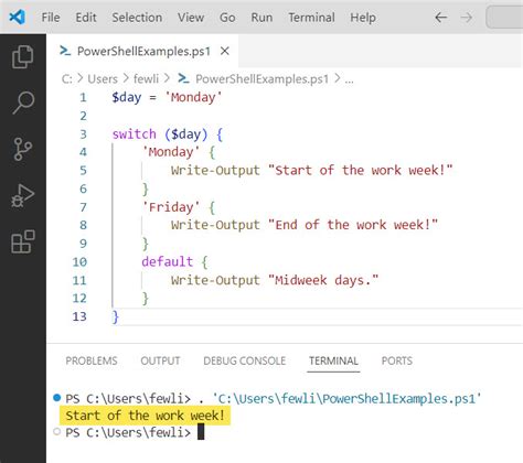 Mastering PowerShell: How to Use the Switch Statement for Efficient ...