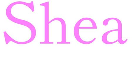 Uncovering the Meaning Behind Shea The Name - Housing Innovations